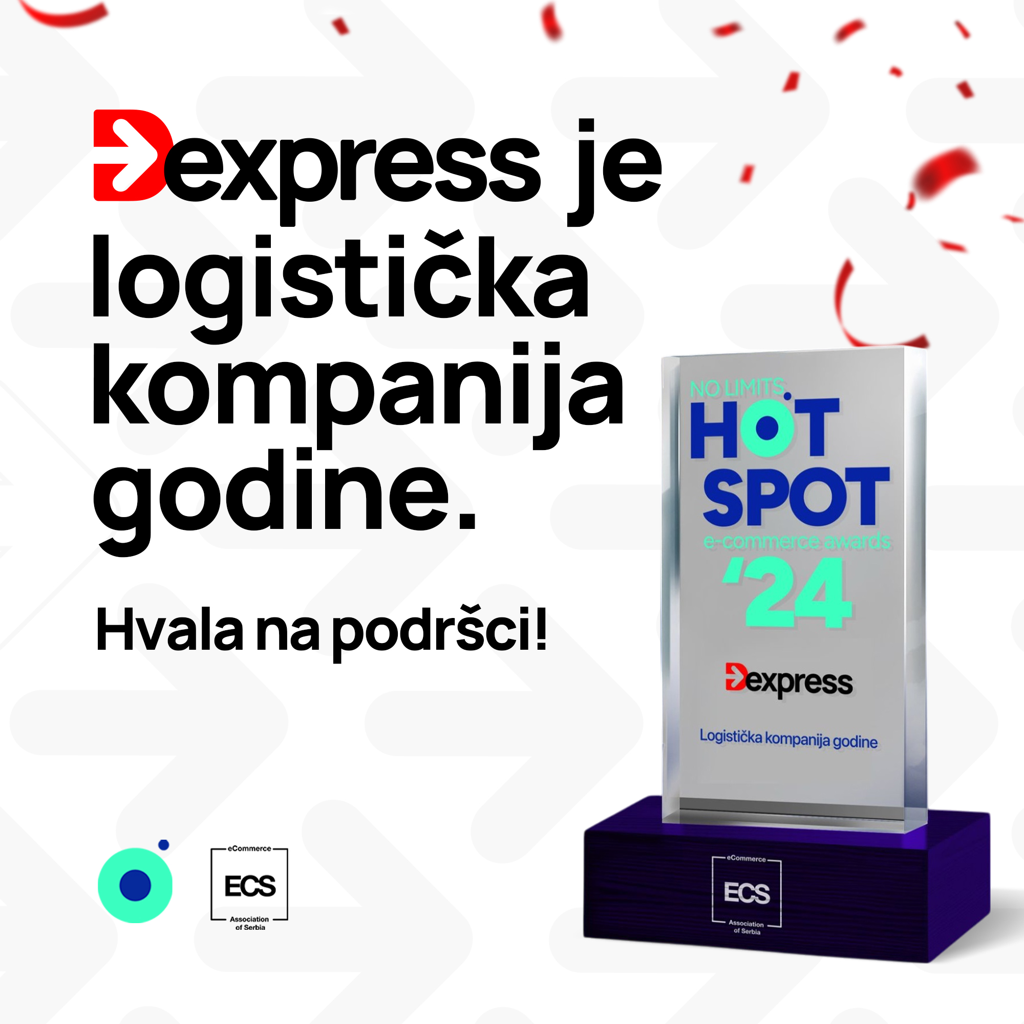 Dexpress je logistička kompanija godine! | Dexpress